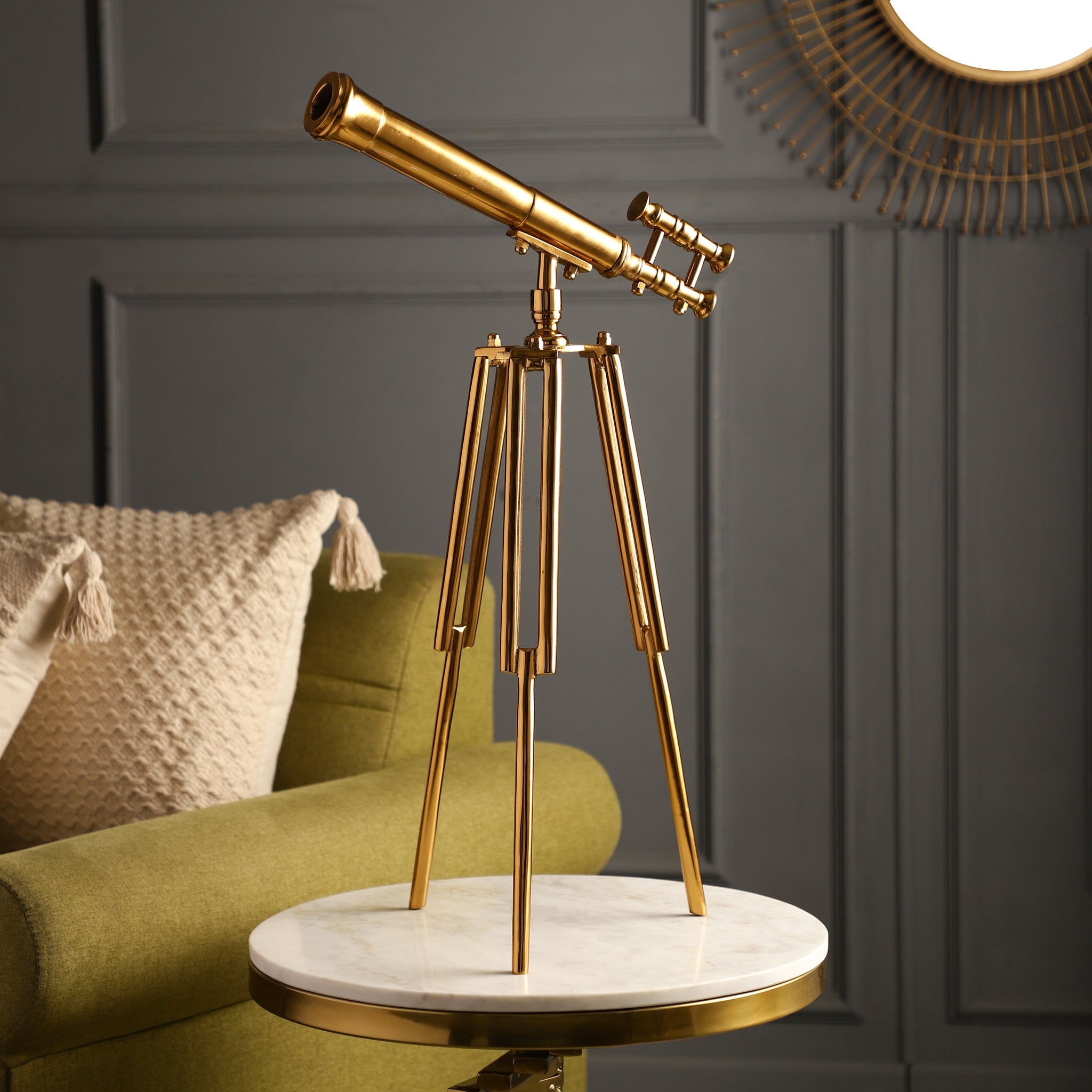 Hailey Oversized Decorative Telescope – Sammsara